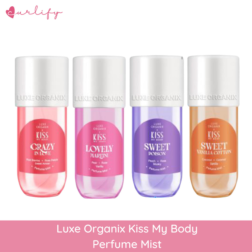 Luxe Organix Kiss My Body Perfume Mist 88ml | Shopee Philippines