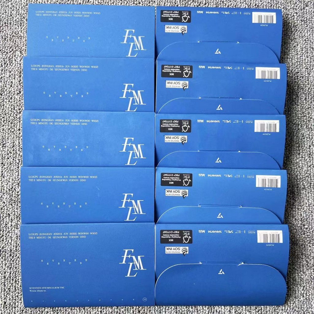 SEVENTEEN FML 10Th Mini Album Wvs Albums Ver (QR code has expired ...