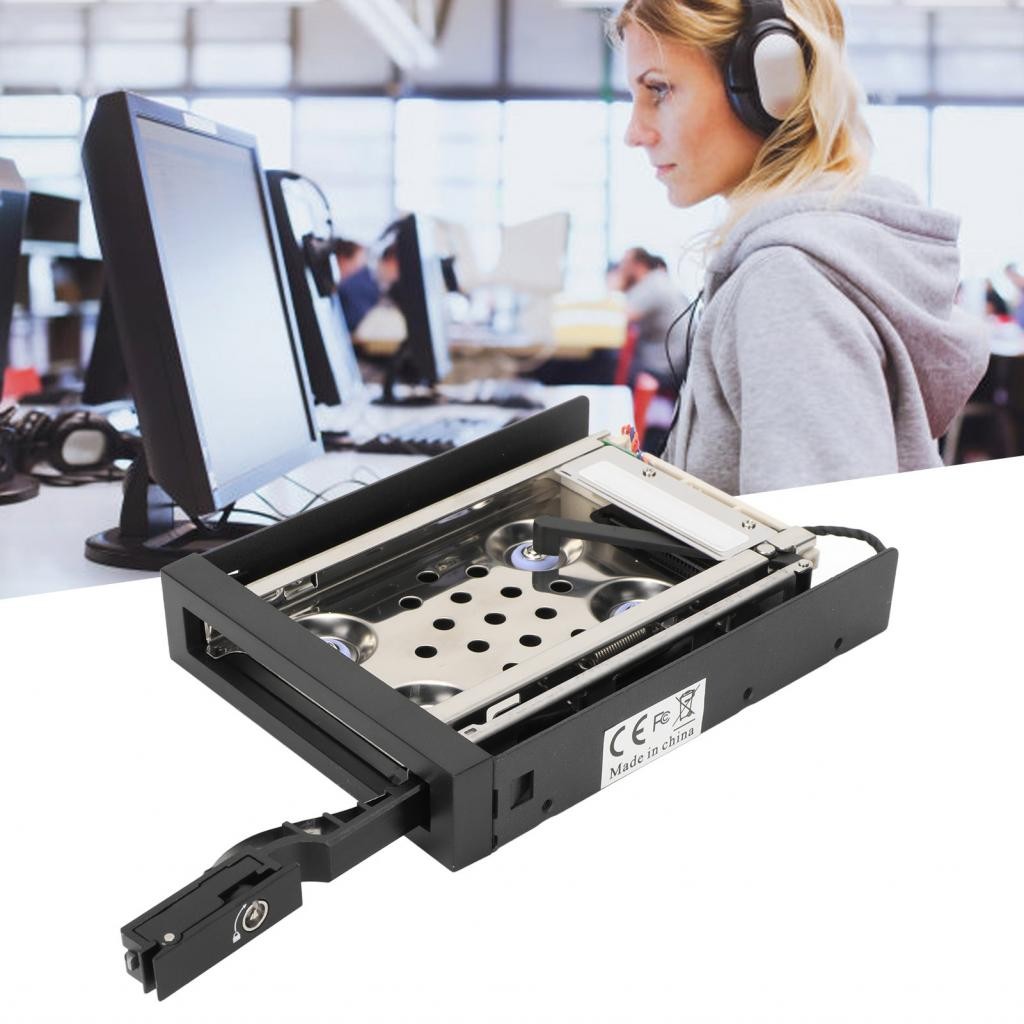 Ttiitt 2.5in Internal HDD Enclosure Single Bay SATA III Interface 7mm ...