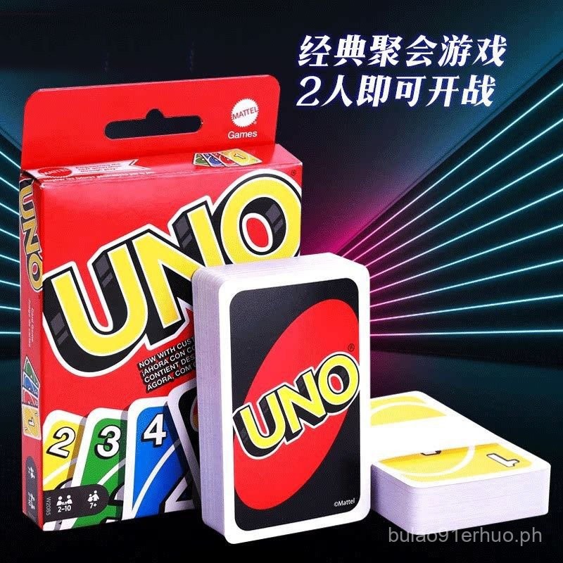 Genuine UNO Card Standard Edition You Nuo Cards Playing Cards Board ...