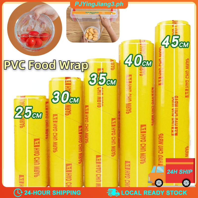 Plastic Food Wrap Food Grade Cling Wrap Food Packaging PVC Foodwrap ...