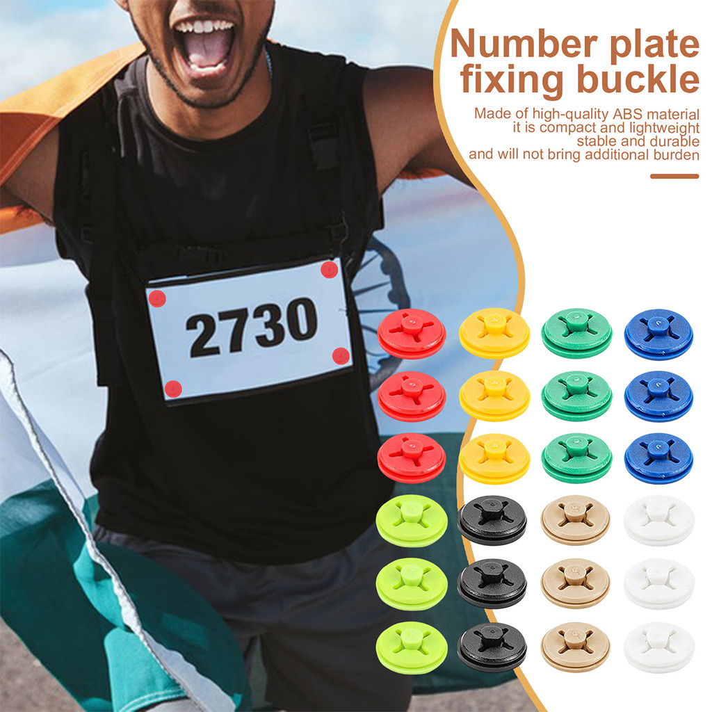 Magnetic Bib number Marathon Running Button Bib Holder Magnetic Race ...