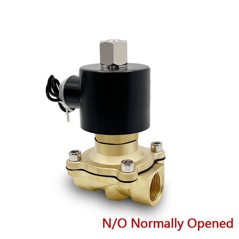 Normally open solenoid valve 12v water valve AC220V air valve DN8/10/15 ...