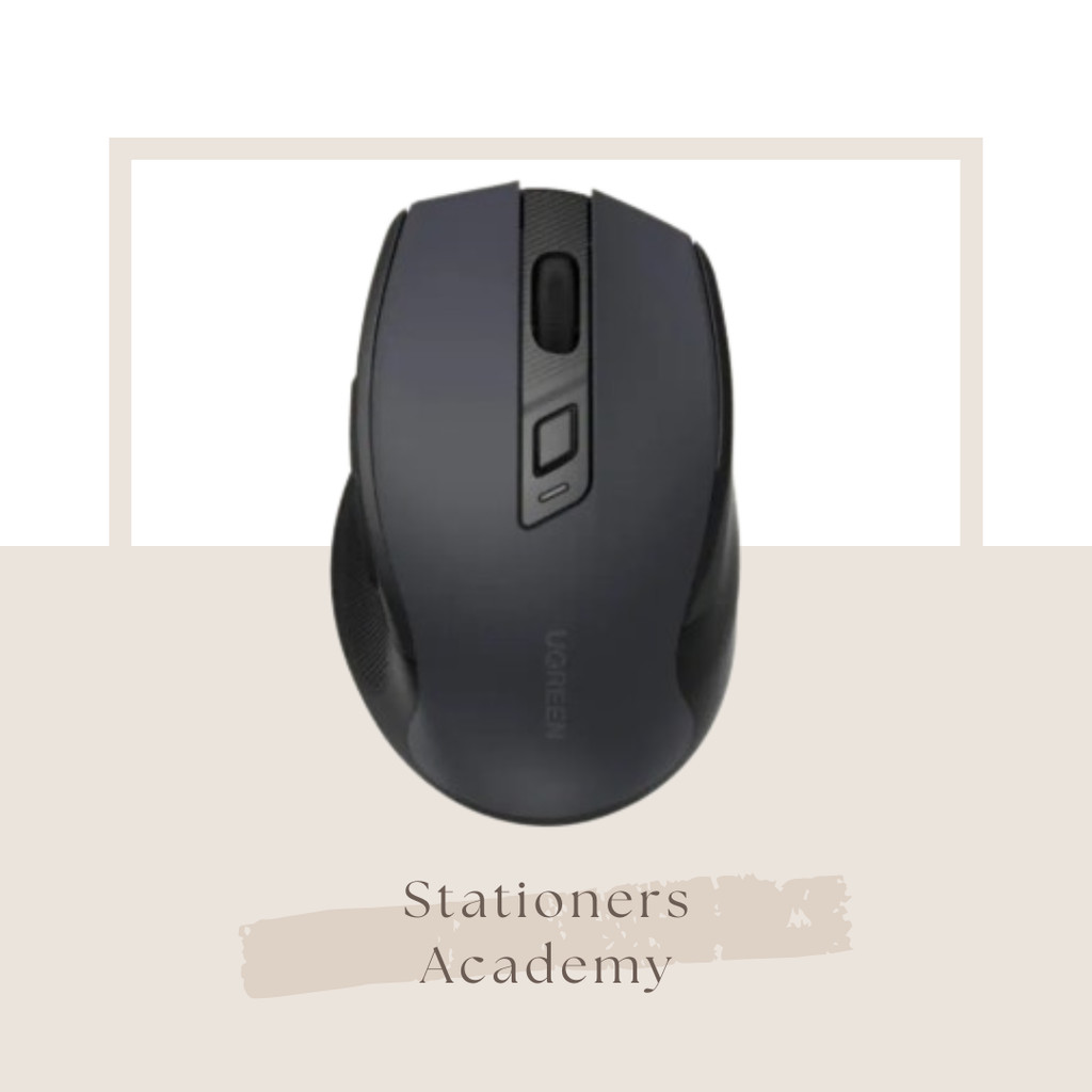 UGREEN Ergonomic Contoured-Shape Design Wireless Mouse 2.4GHz BT ...