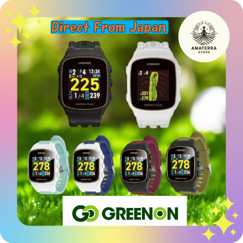 GreenOn The Golf Watch NORM II Plus - Color LCD with Michibiki L1S ...