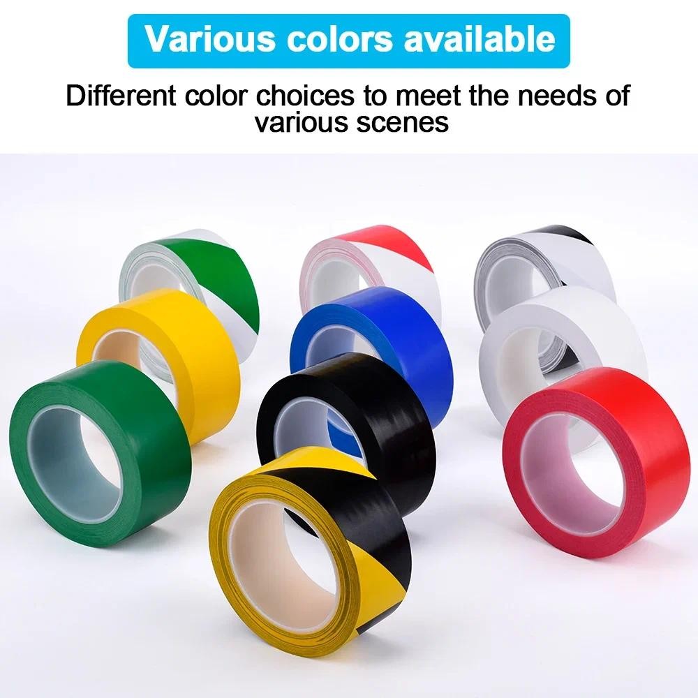 33m*50mm Self Adhesive PVC Tape Wear-resistant Floor Protective Marking ...