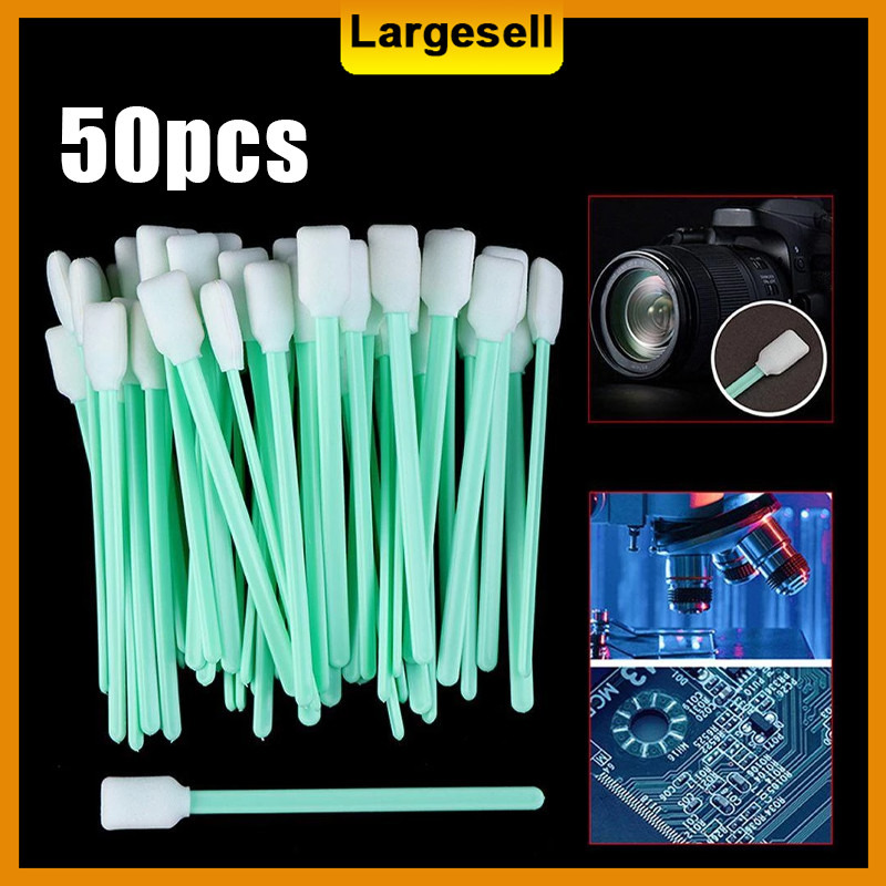 50Pcs Anti-static Sponge Head Cleaning Swabs for Printer Printhead ...