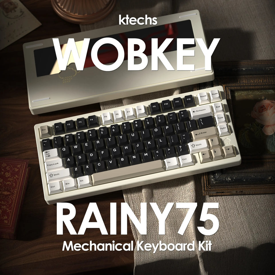 [SG Seller/Stocks] WOBKEY Rainy75 Keyboard Custom Mechanical Keyboard ...