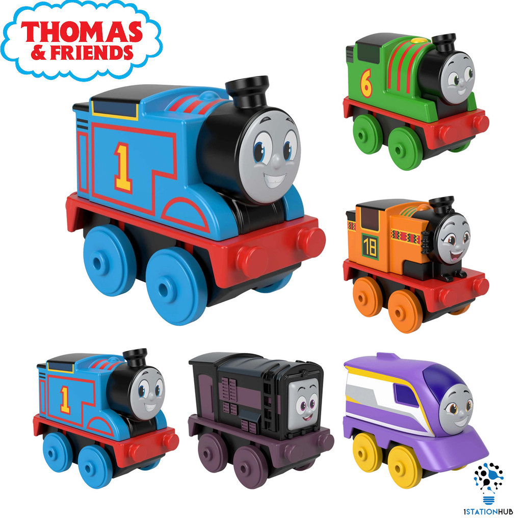 Thomas & Friends Push Along Small Plastic Engine Kids Children Toys ...