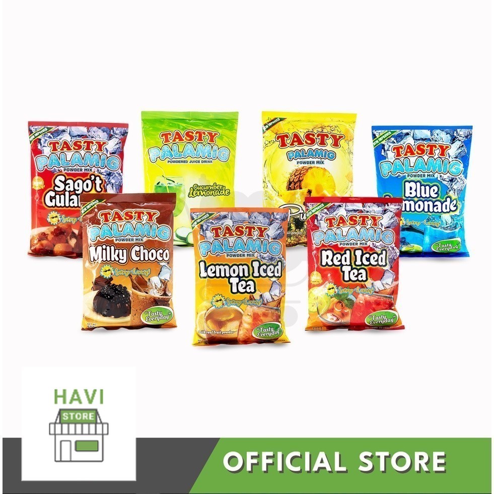 HAVI STORE Tasty Palamig 500g Juice Powdered Drink Sago Gulaman Iced ...