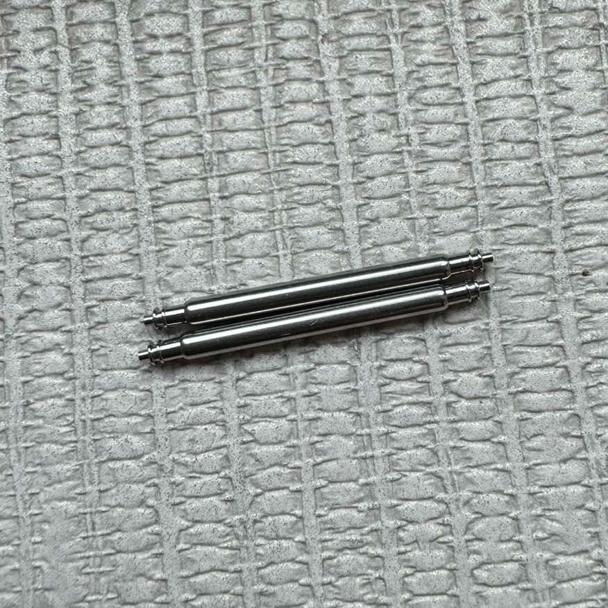 2 pieces 22mm 2.0 watch spring bars ( double flanged ) | Shopee Philippines