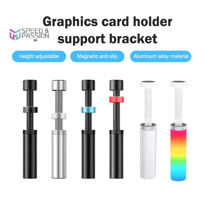 Speed Creative Chassis Computer Graphics Card ARGB Support Frame ...