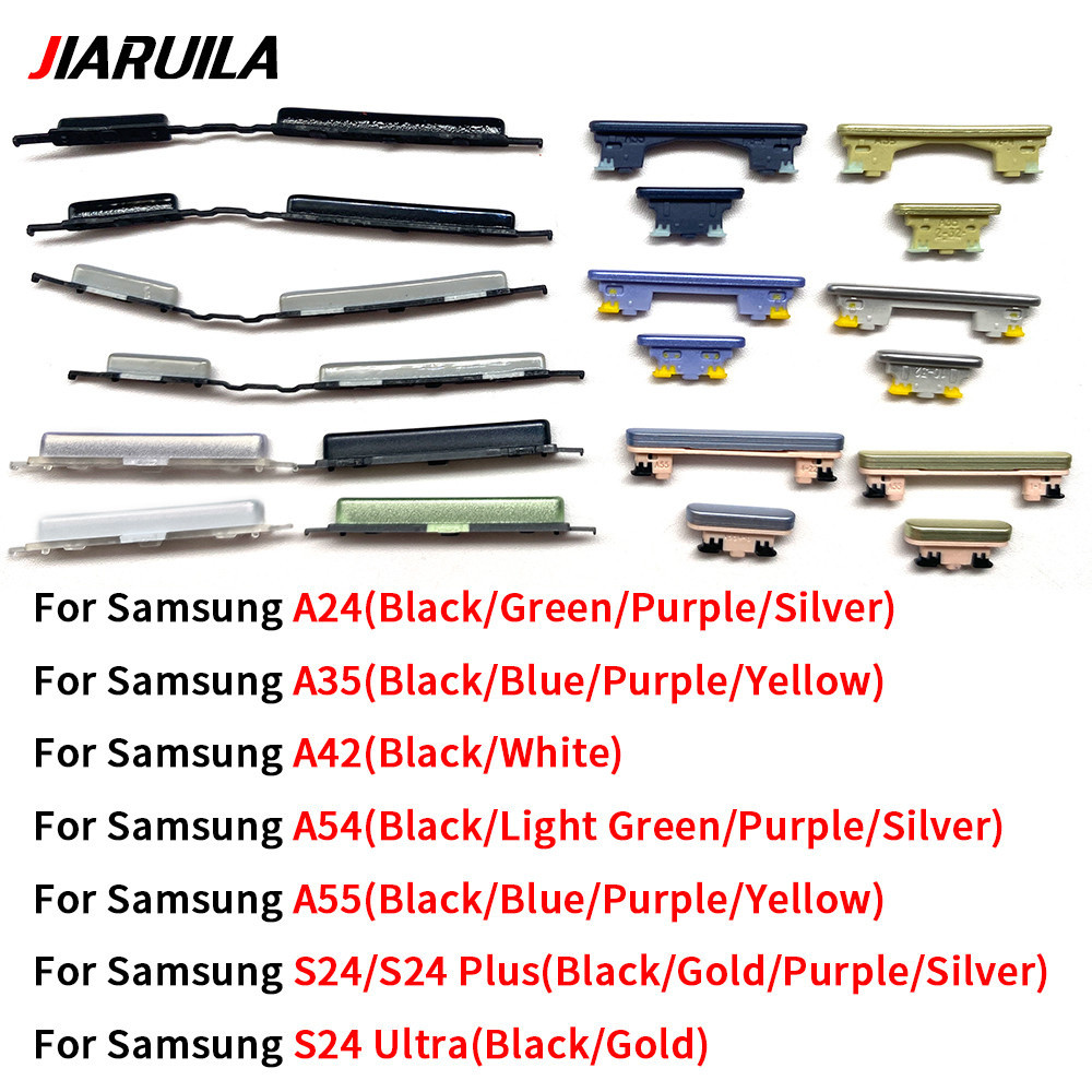 For Samsung A24 A35 A42 A54 A55 S24 Plus Ultra Power Switch On/Off ...