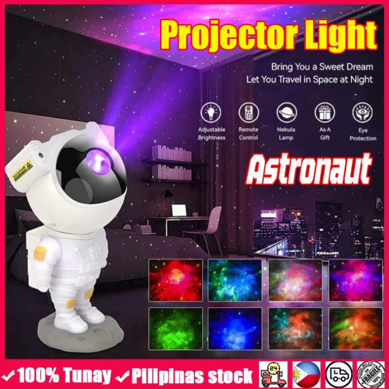 Astronaut Galaxy Starry Sky Projector Lamp USB Night Light Lamp for ...