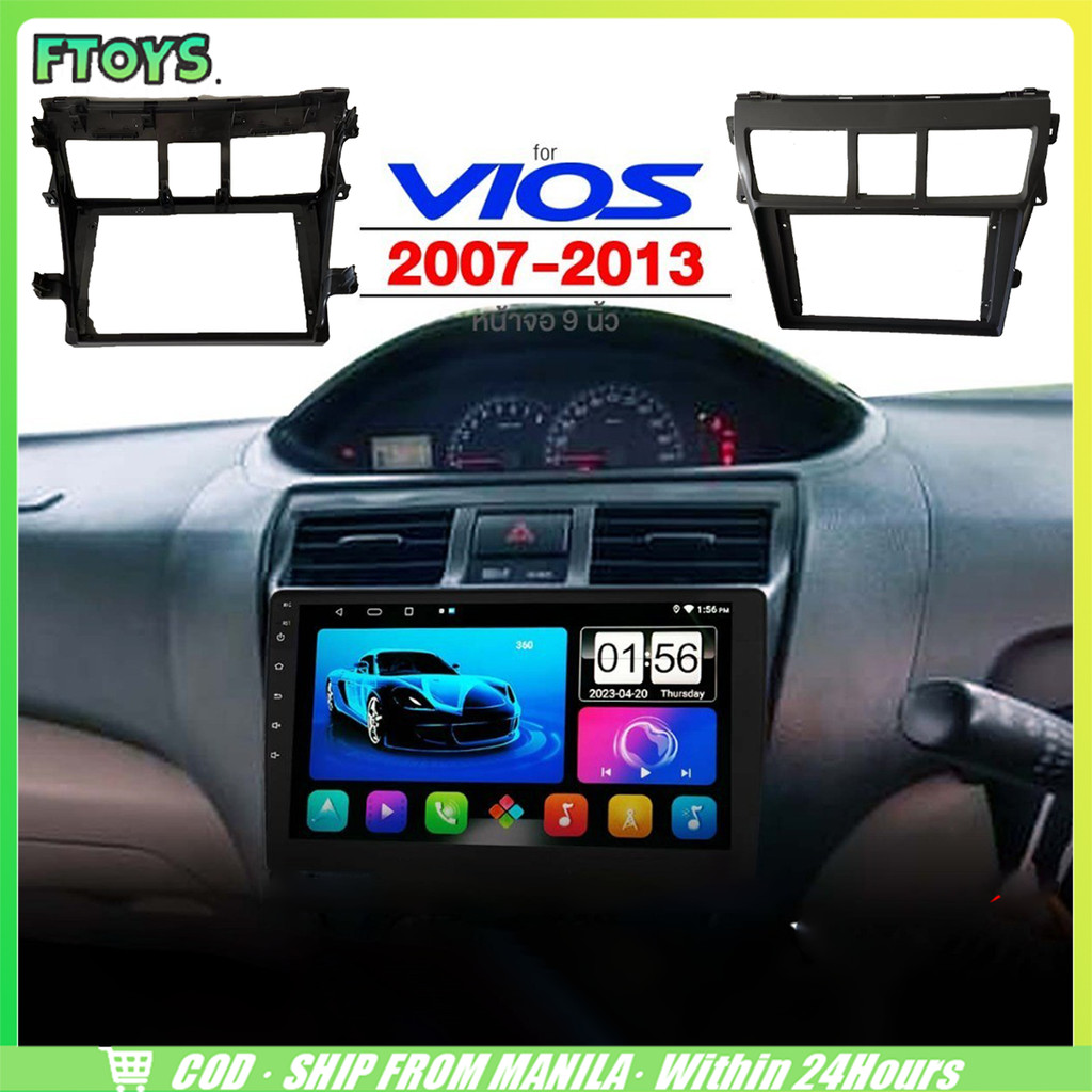 Delivery In 24 Hours Android Car Monitor Toyota vios 2008-2012 Straight ...