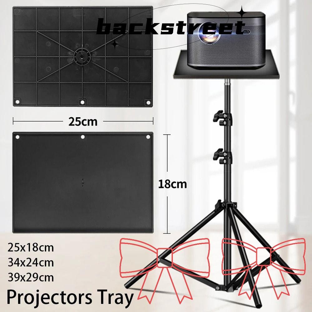 BACKSTREET 1Pcs Platform Holder, 1/4in Screw Adapter Black Projectors ...