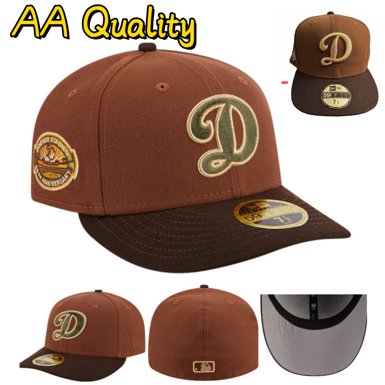 MLB Los Angeles Dodgers 59F.I.FT.Y Fitted Hat LA Men’s Hip-Hop Curved ...