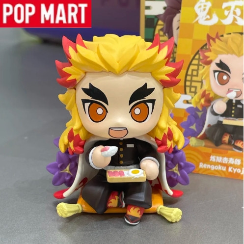 Pop Mart Demon Slayer Birth Flower Series Blind Box Hidden Rengoku ...