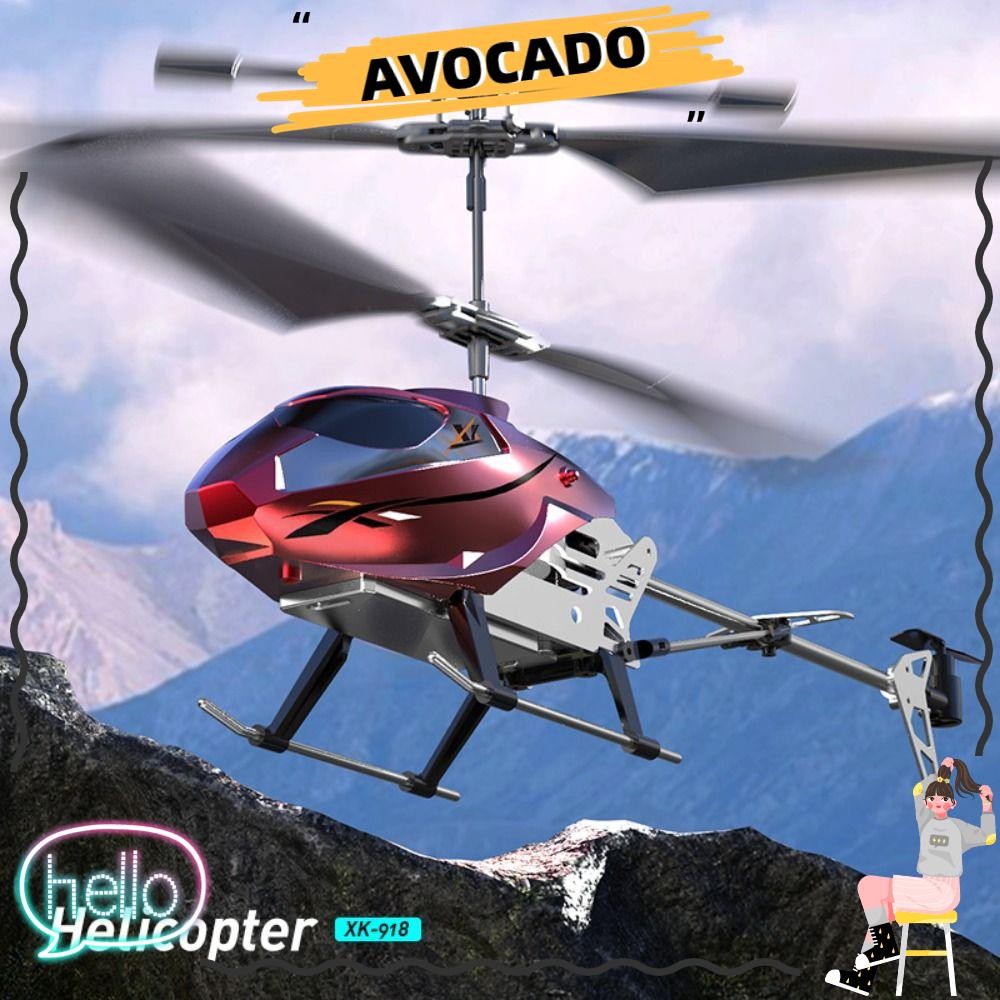 AVOCADA RC Helicopters, Metal Alloy Red/ Blue/ Gold/ Silver Remote ...