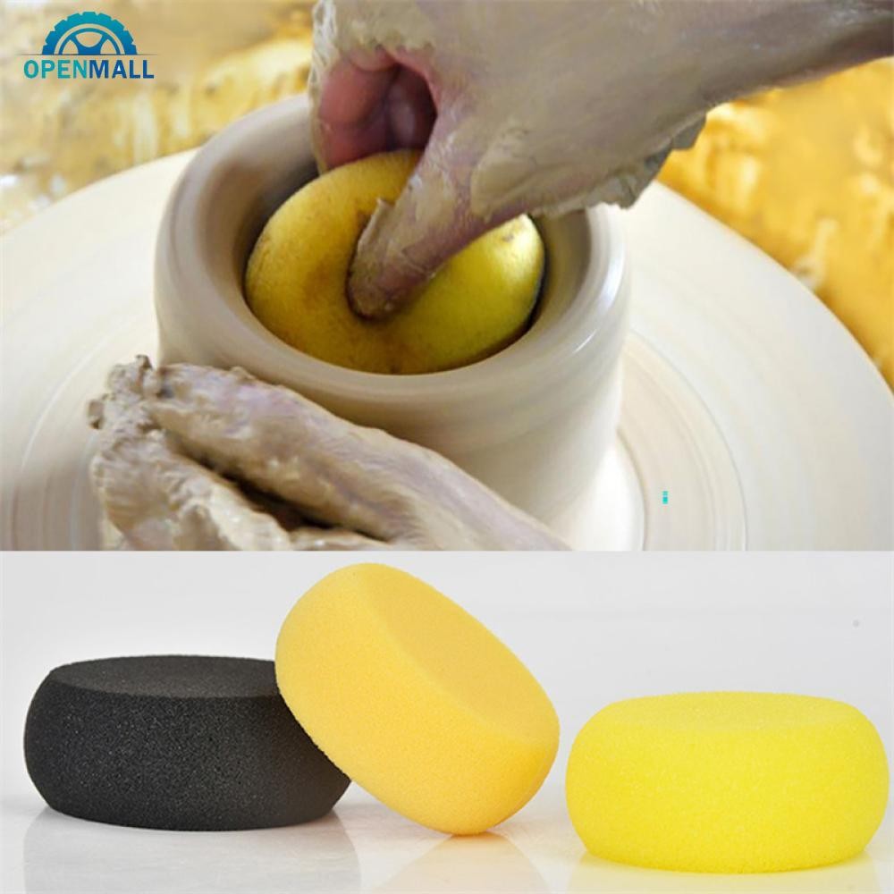 OPENMALL 5pcs Pottery Round Sponge Water Absorbent Sponge Sculpture ...