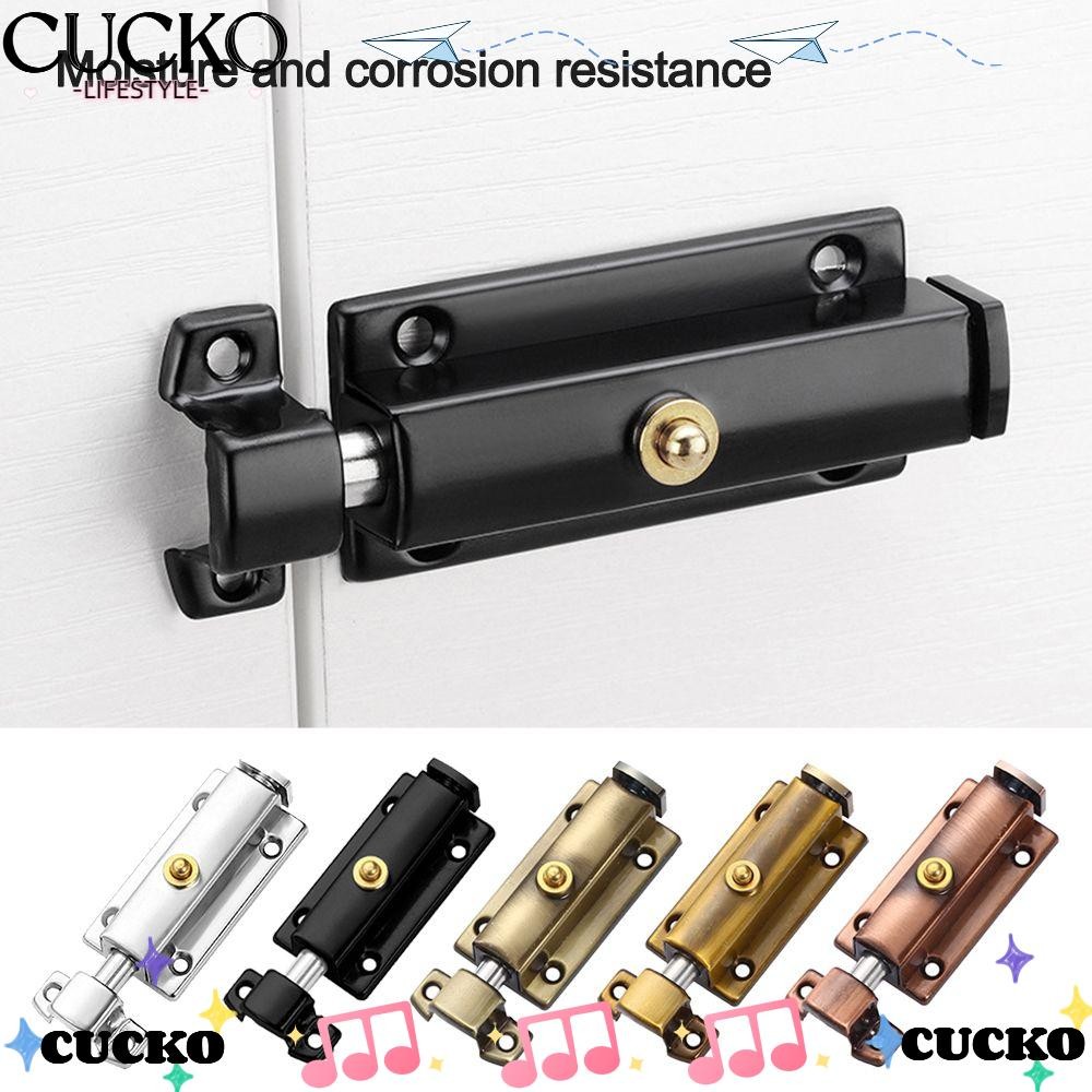 CUCKO Door Lock, Stainless Steel Automatic Spring Door Latch, Anti ...