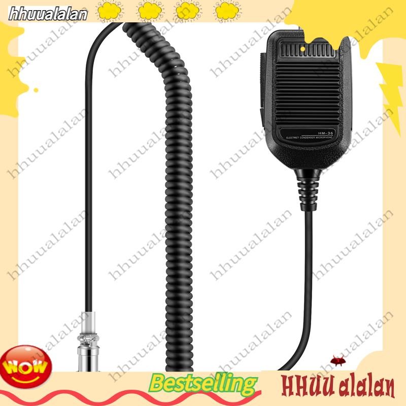 【hhuualalan】HM-36 Hand Speaker Mic microphone for ICOM Radio IC-718 IC-78 IC-765 IC-761 IC-7200 ...