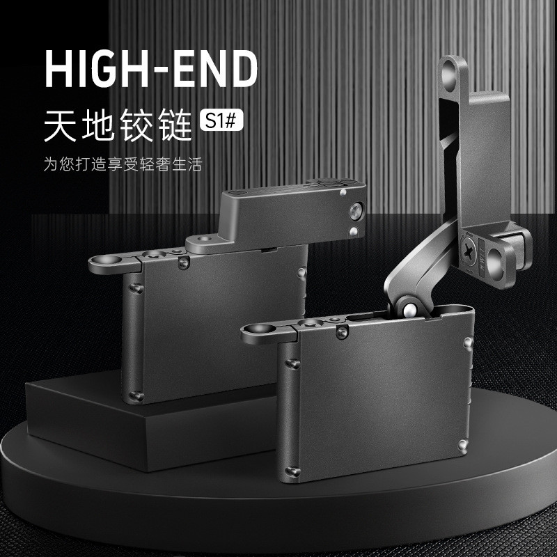 Aluminum Frame Door Minimalist World Hinge Mute Buffer Adjustable ...