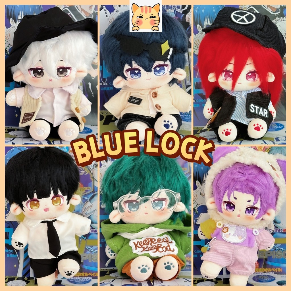 BCT Blue Lock Kawaii Cotton Doll Bachira Meguru、Isagi Yoichi、Rin Itoshi ...
