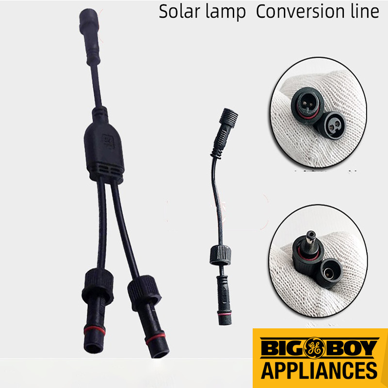 IP67 Solar Light Extension Cord Outdoor Waterproof DC Extension Cord 2 ...