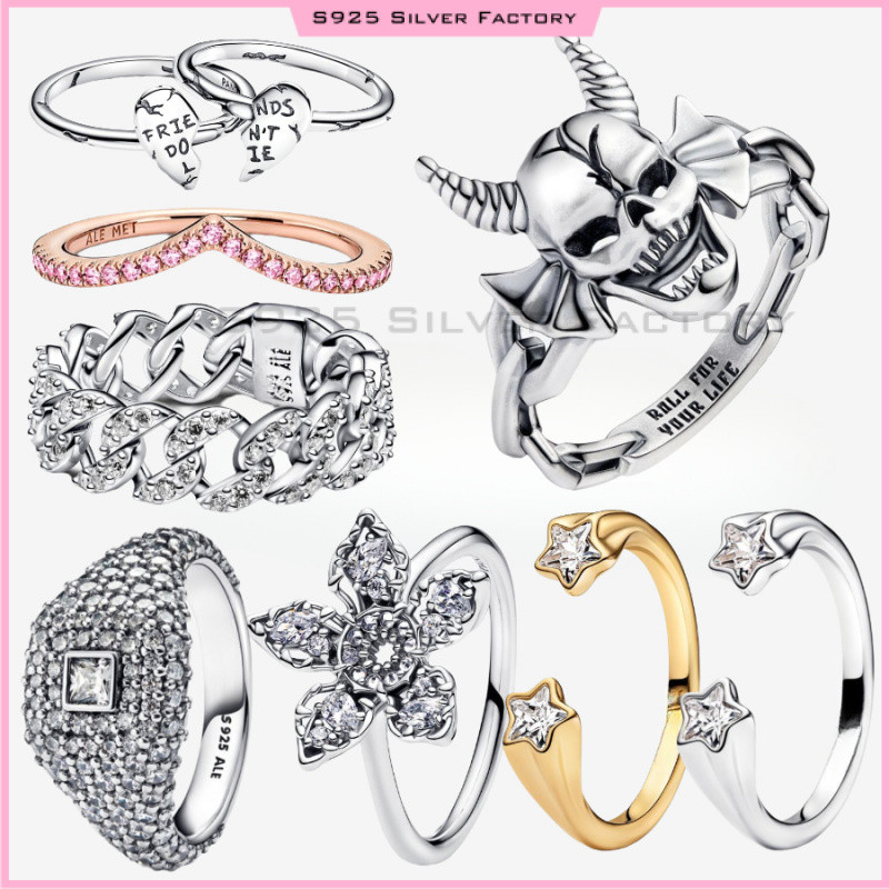 Stranger Things Hellfire Club Ring Shooting Stars Open Ring Pavé Square ...