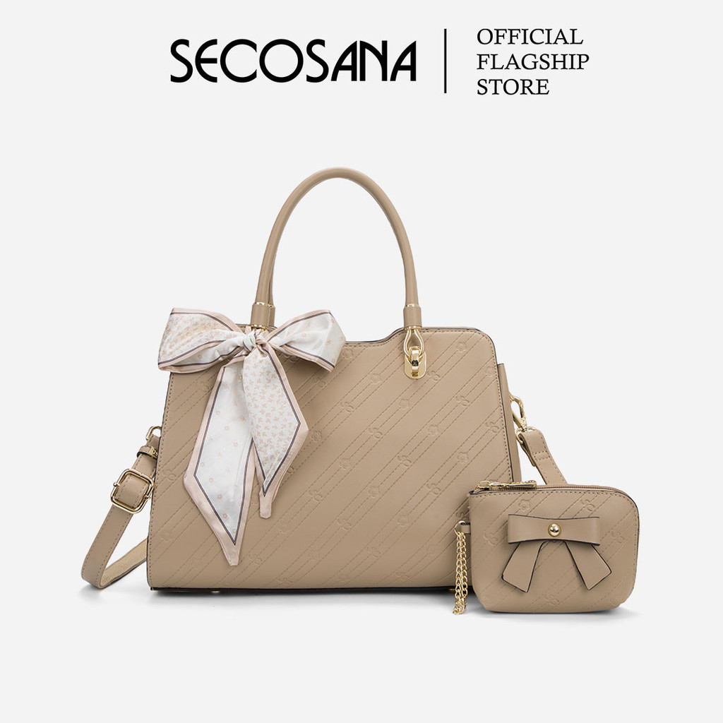 SECOSANA Zenalyn Handbag 2-in-1 Collection | Shopee Philippines