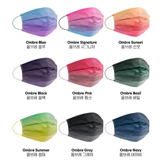 10 PCS PER PACK Original CHRISTINE / MASKLAB OMBRE Korean Fashion Face ...