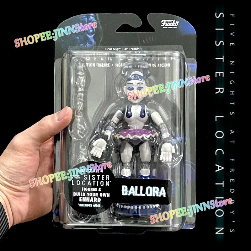 -JINN- FNAF SISTER LOCATION FUNTIME FOXY/BALLORA/BABY/FUNTIME FREDDY ...
