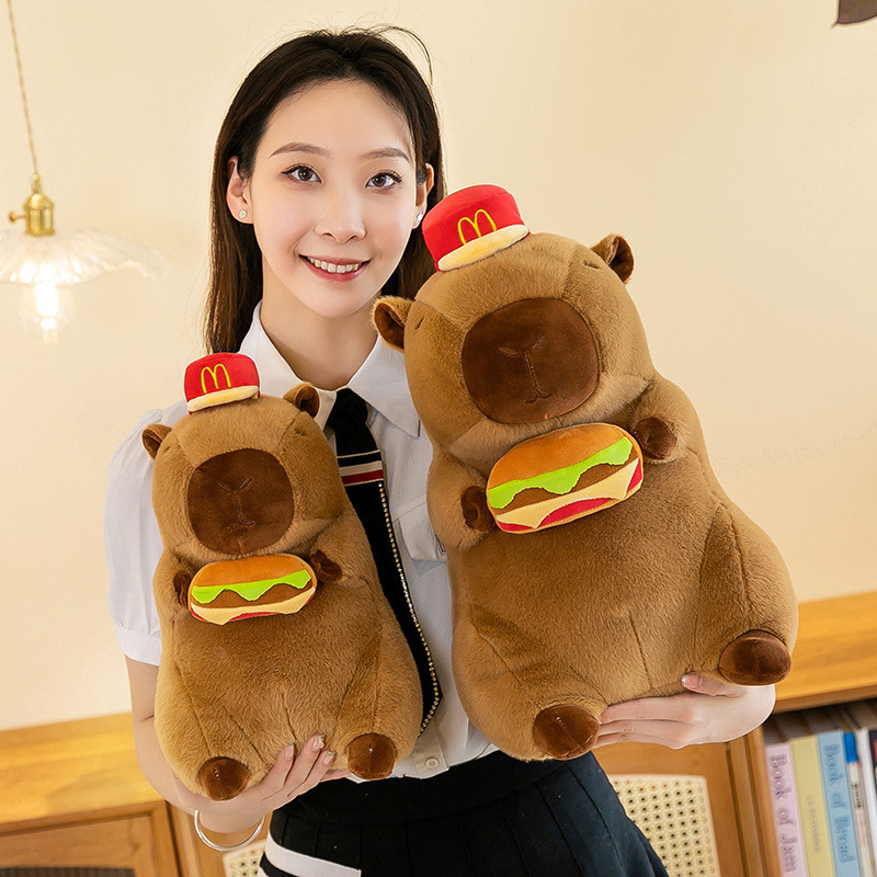 French Fries Capybara Plush 9.5inch, Cute French Fry Capybara Stuffed ...