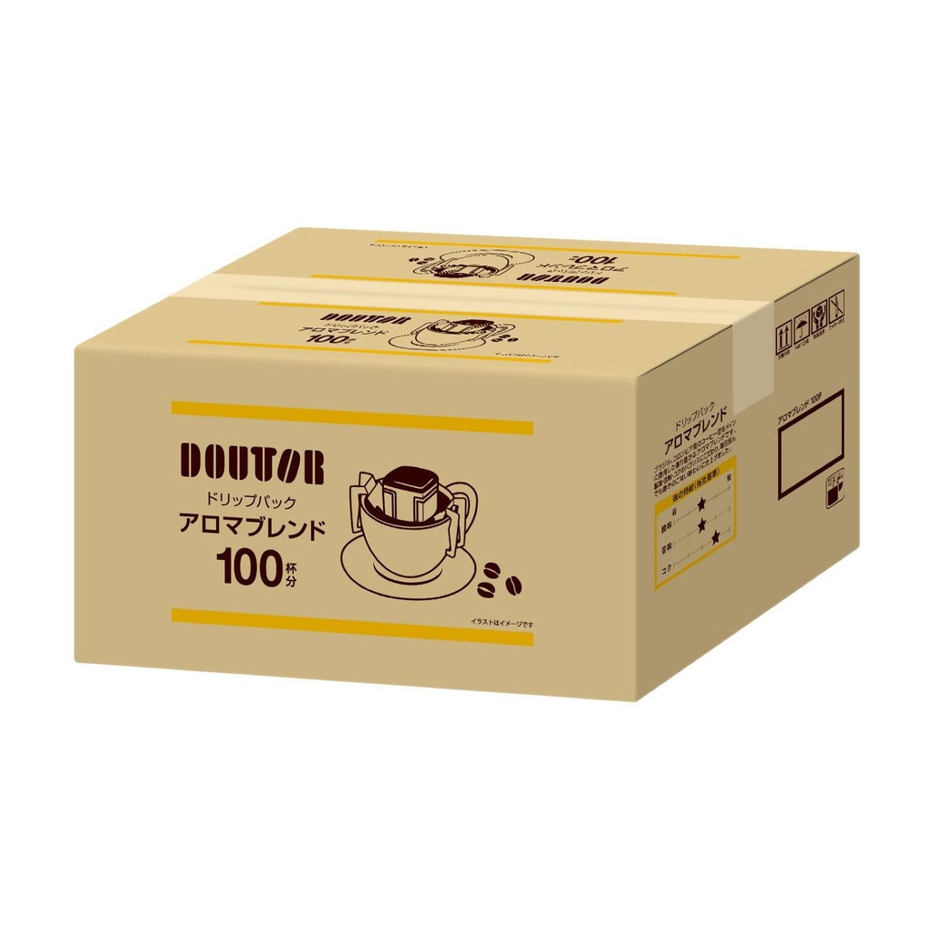 Doutor Coffee Drip Pack Aroma Blend 100 Cups (Formerly Mellow Blend) | Shopee Philippines