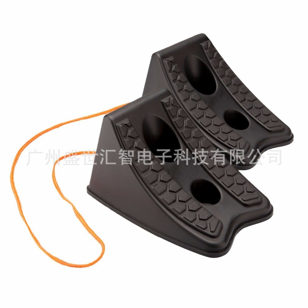 Auto Parts Anti-Slip Block Movable Rubber Wheel Stopper Triangle ...