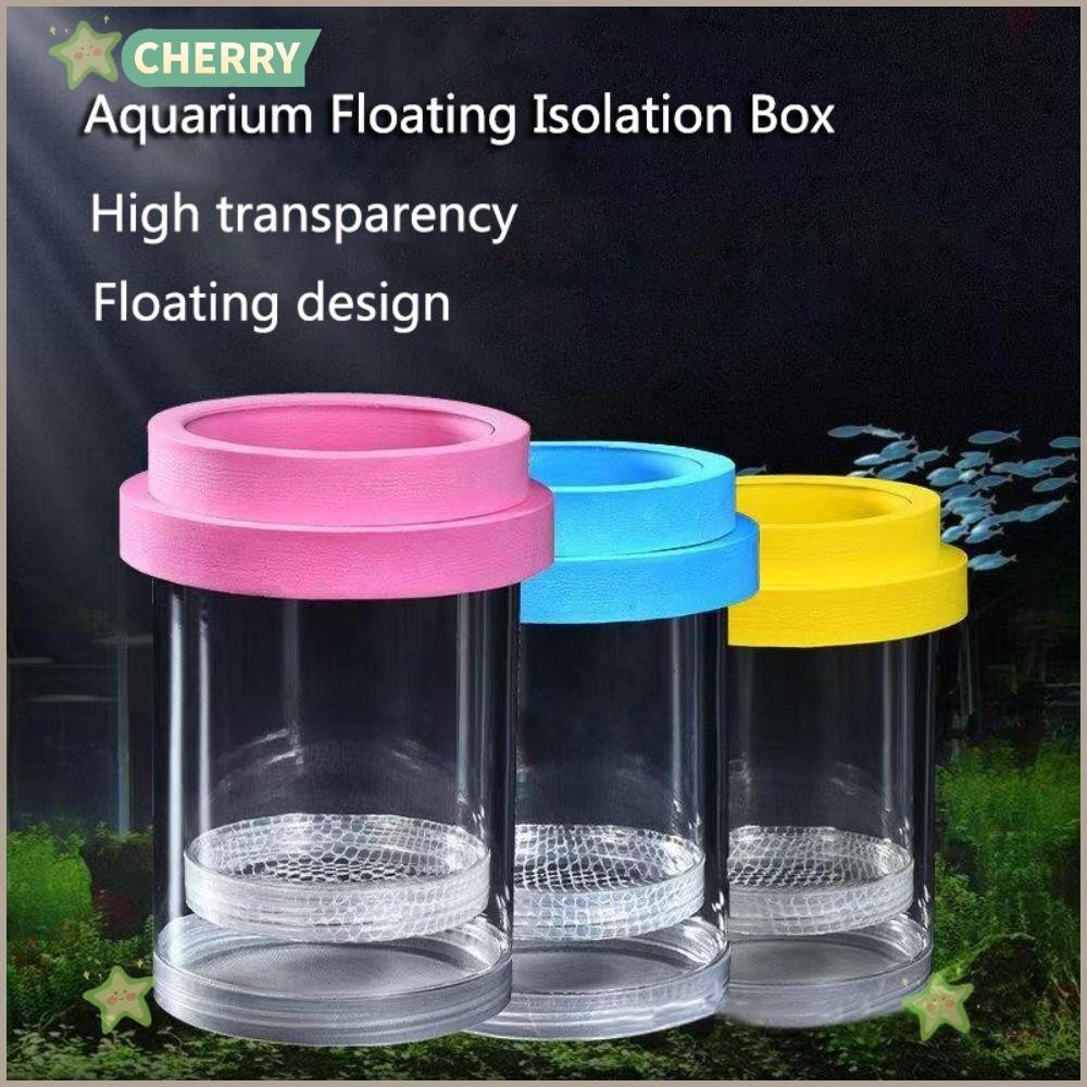 CHERRY3 Floating Hatching Box, Plastic Mesh Shrimp Guppy Floating Fish ...