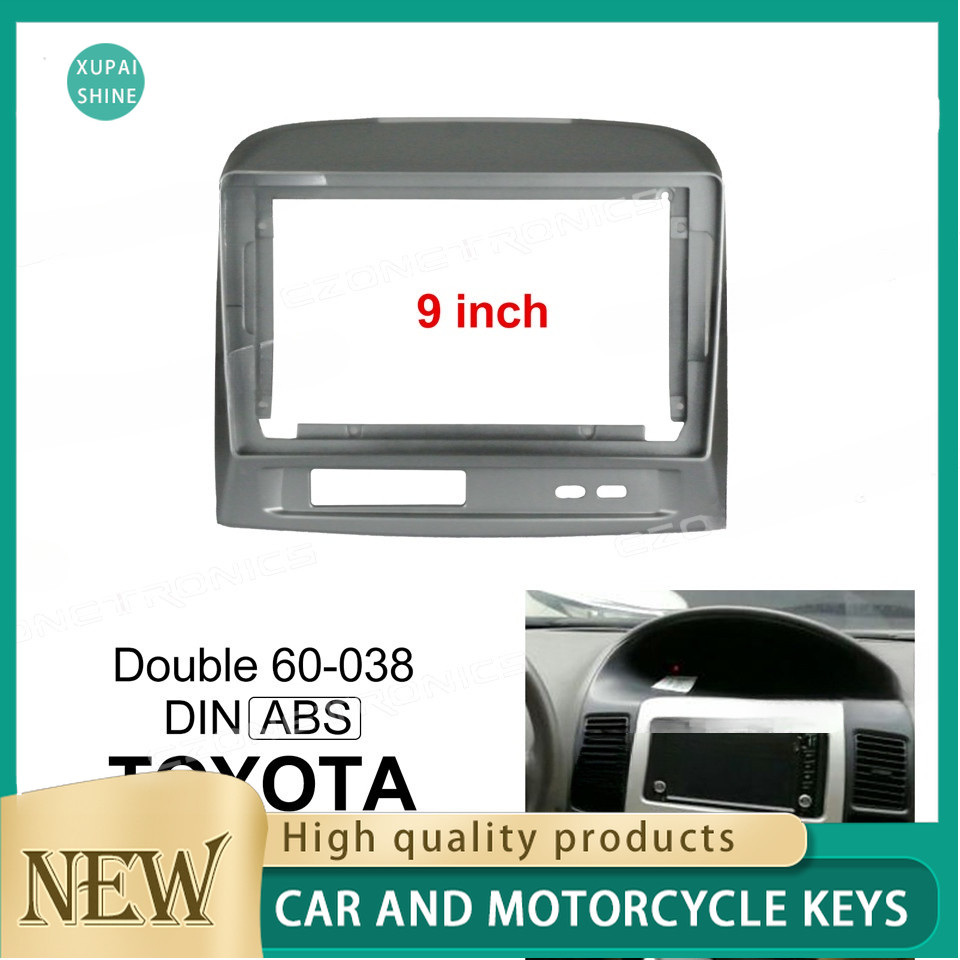 【XPS】Car Radio Fascia For 2004-2008 Toyota VIOS 9 Inch Frame Android ...