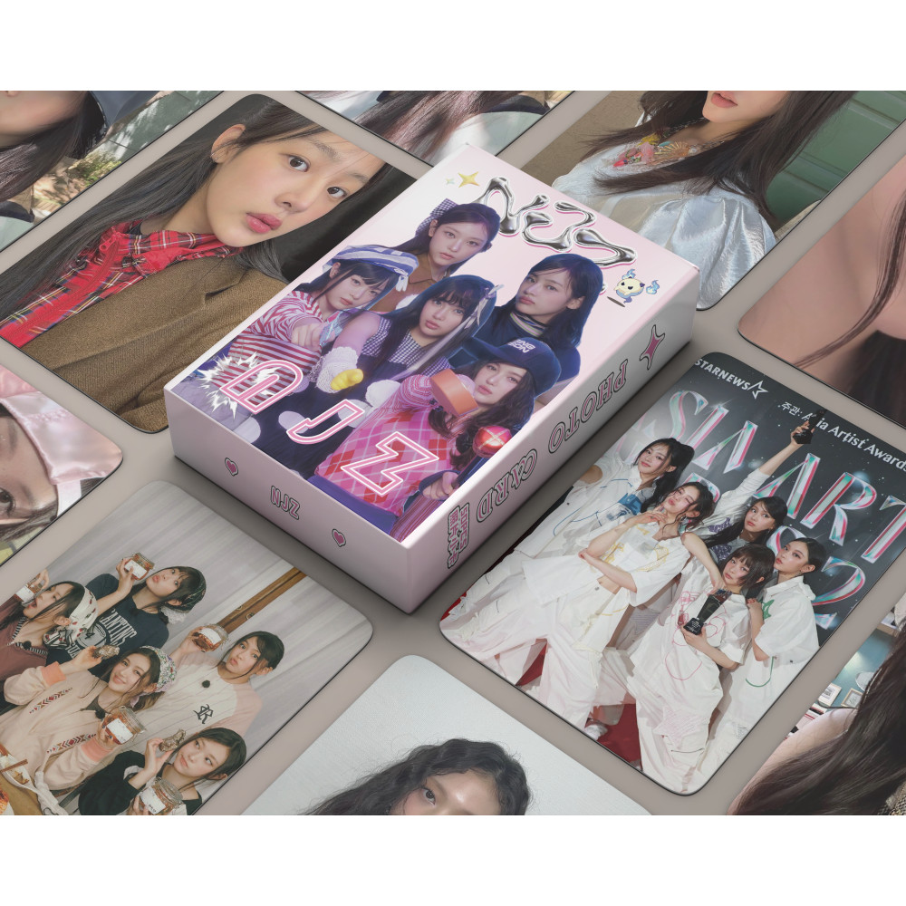 50-124pcs NJ Laser Hologram Lomo Cards 2nd Anniversary How Sweet Album ...