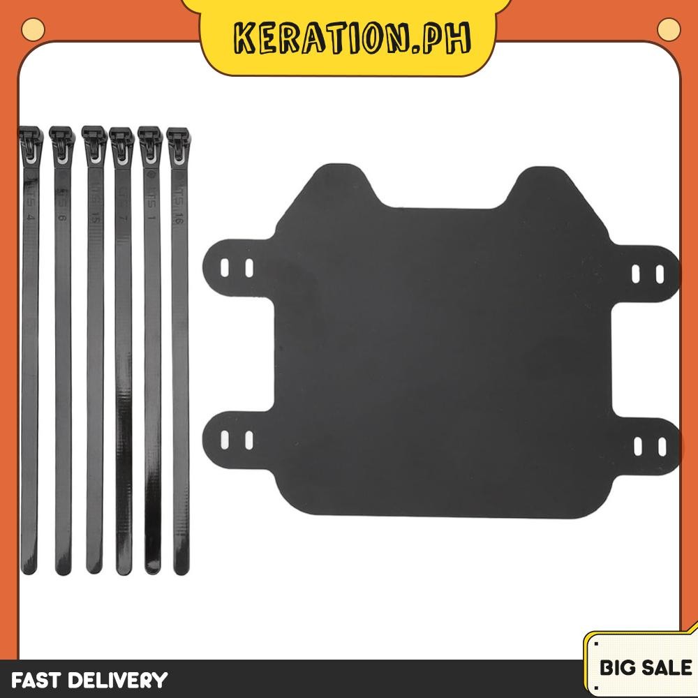 Black Front Number Plate Replacement Motorcycle Plate for Surron Light ...