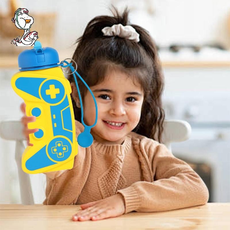 Game Controller Shape Water Bottle Gamer Theme Water Bottle Game ...