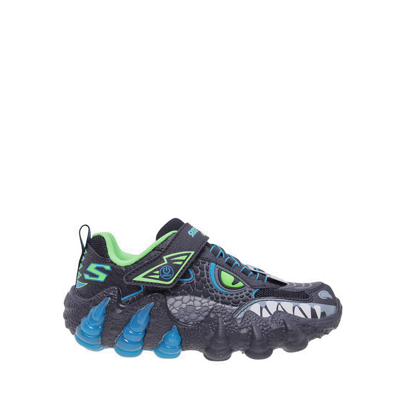 Skechers Skech-O-Saurus Lights 2.0 Boy's Lifestyle Shoes - Black XP ...