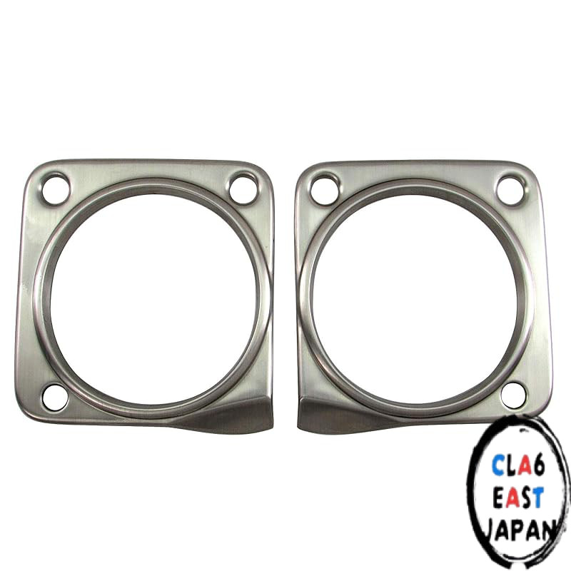 BRIGHTZ Jimny JB64W Stainless Steel Chrome Meter Ring [MET-RIN-012 ...