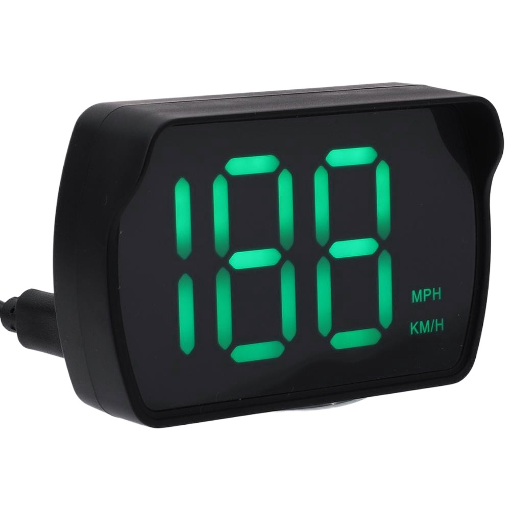 Universal Digital Car GPS Speedometer HUD Head Up Display Big Font ...