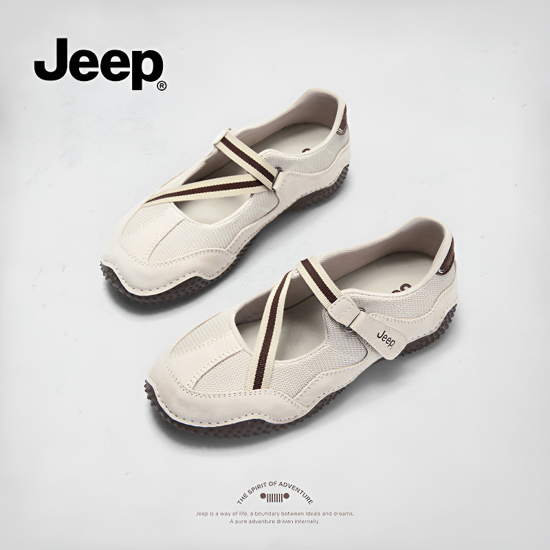 100%Authentic Comfortable Fit Jeep Jipu French Style Mary Jane Shoes ...