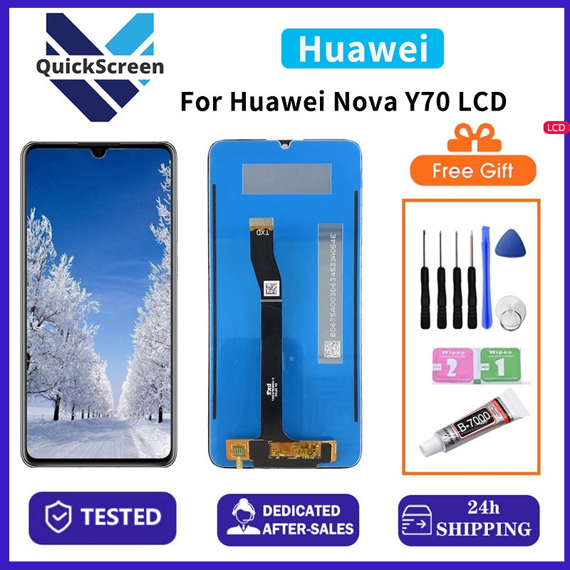 [QuickScreen] For Huawei Nova Y70 LCD DIsplay Touch Screen Digitizer ...