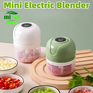 Food Blender Mini Electric Blender Grinder Garlic Chopper Wireless ...