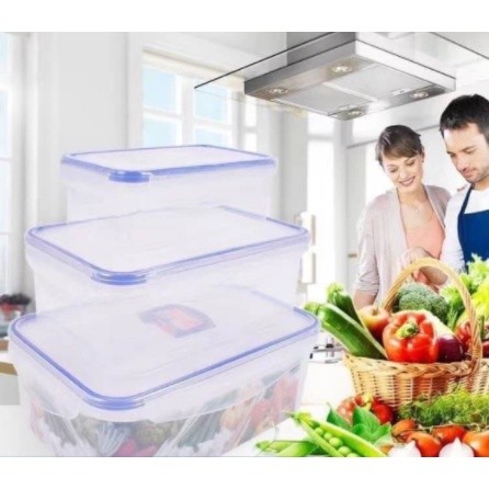 Tupperware microwavable 3Pcs lock n' lock | Shopee Philippines