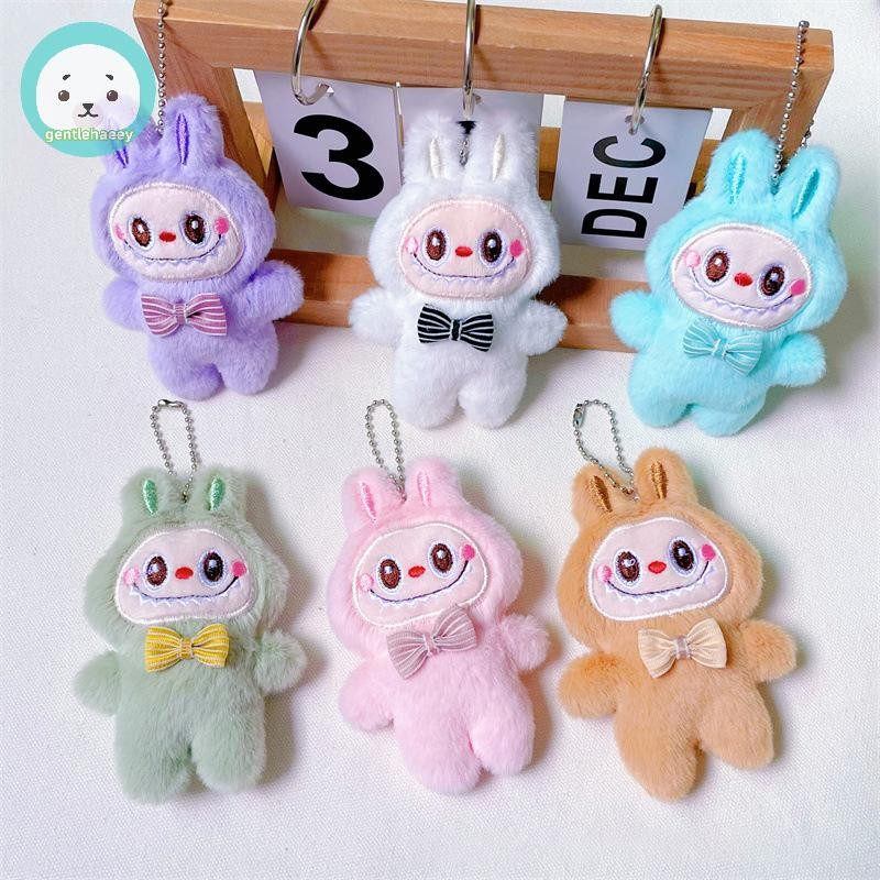 Gent Cute Labubu Plush Key Chain Bag Decoration Accessories Labubu ...