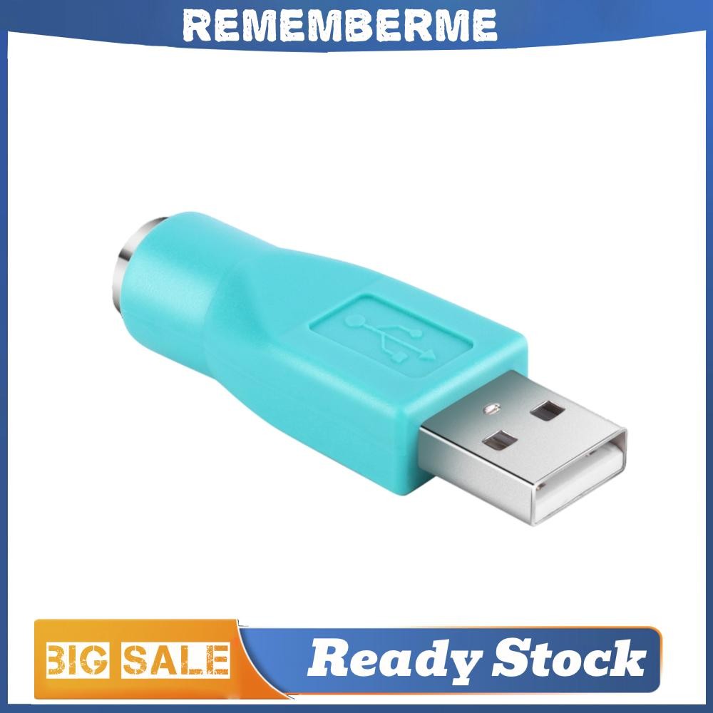 PS/2 Female to USB Male Adapter Converter Connector for Keyboard Mouse | Shopee Philippines